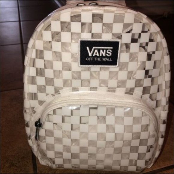 Vans | Bags | Vans Transparent Backpack | Poshmark